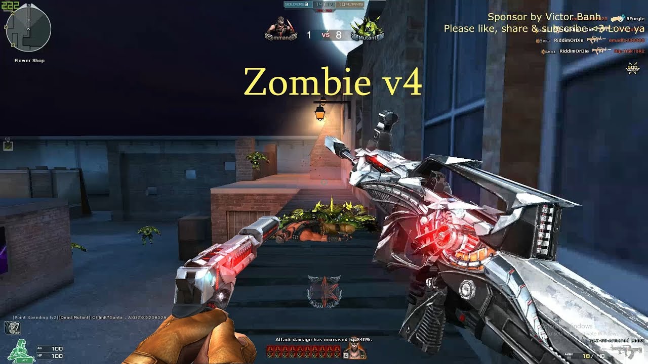 Crossfire West (Đột Kích Bắc Mỹ) 2.0: QBZ-95 Armored Beast | Zombie v4 ...