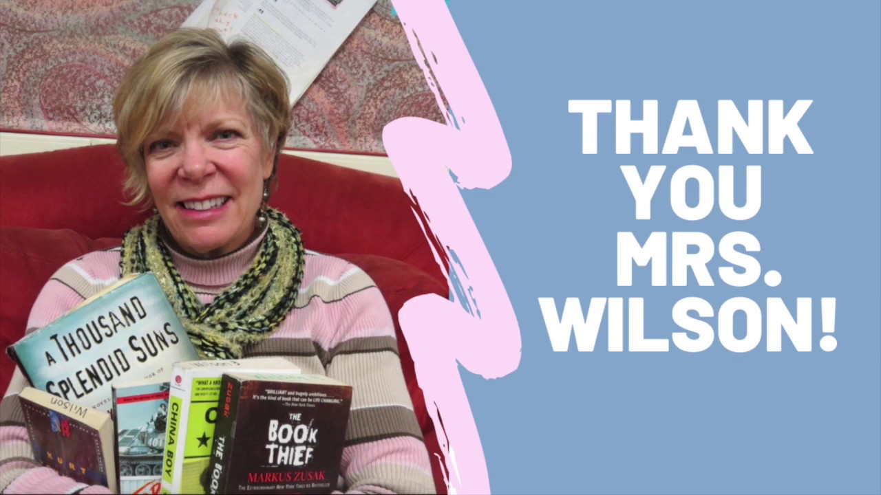 Mrs. Wilson Appreciation Video - YouTube