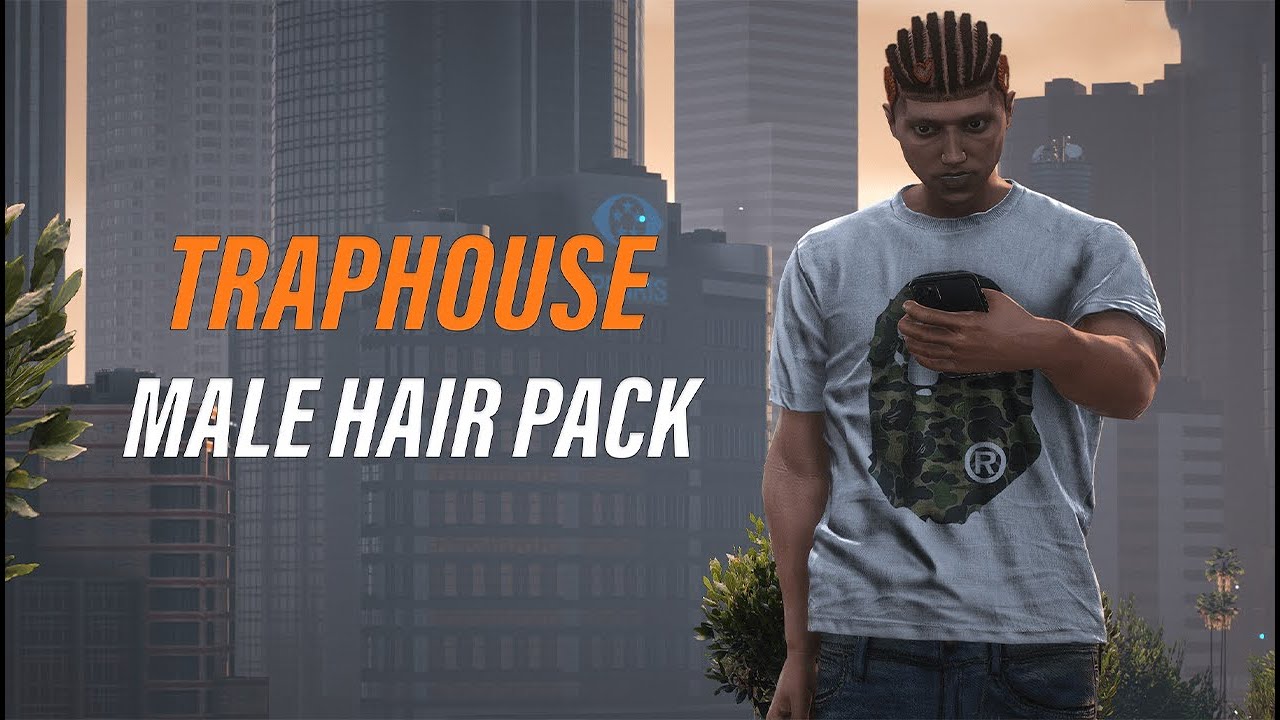 TrapHouse | 300+ Male Hair Pack V1 | FiveM & SP Compatible - YouTube