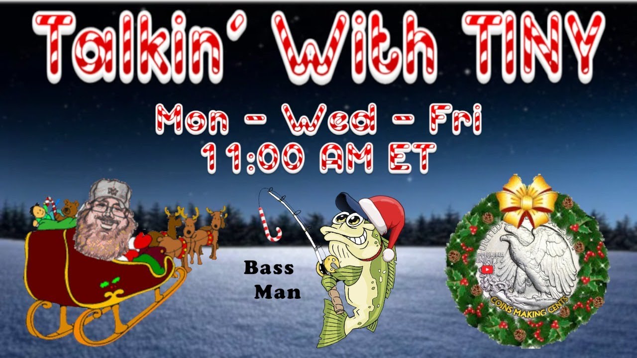 Talkin' With TINY, Mr. Kevin rom Coins Making Cents & Bass Man! Auction ...