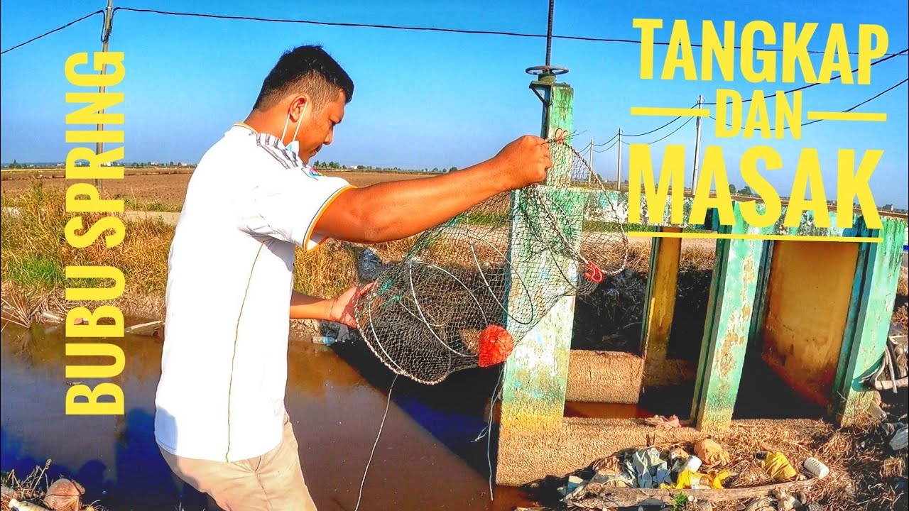 Pasang Bubu Dalam Kunci Air Hasilnya Alhamdulillah - YouTube