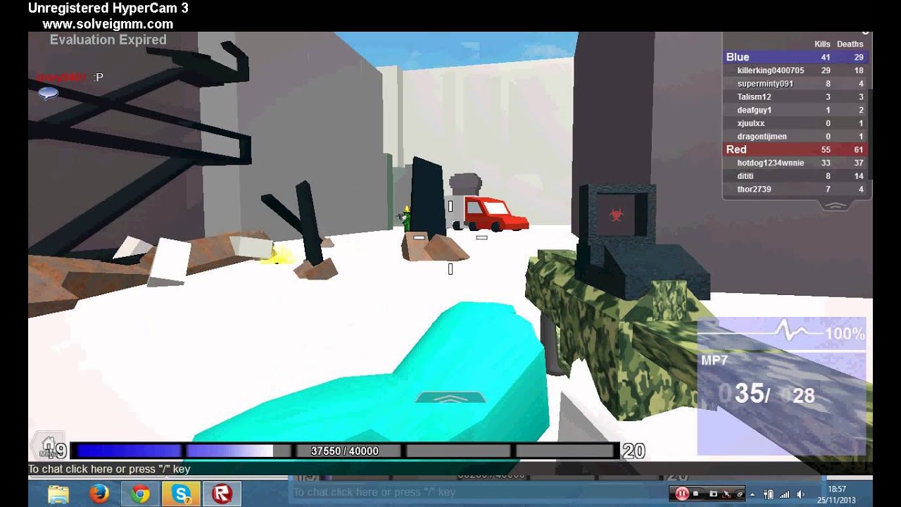 Roblox FPS testing Alpha live commentary - YouTube