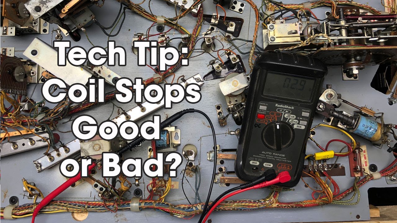 Tech Tip: Coil Stops Good Or Bad? Pinball Repair #pinball #coil - YouTube