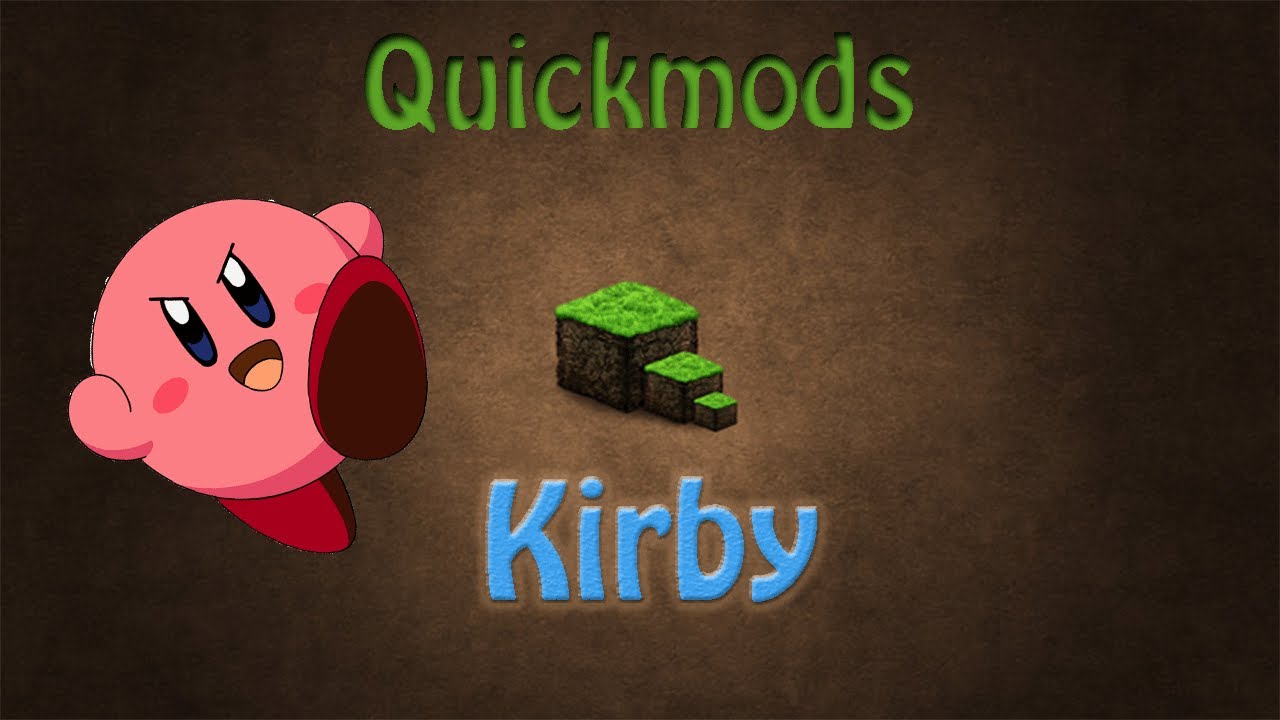 Kirby [1.5.2] | Minecraft mod español | Quickmods | Episodio 99 - YouTube