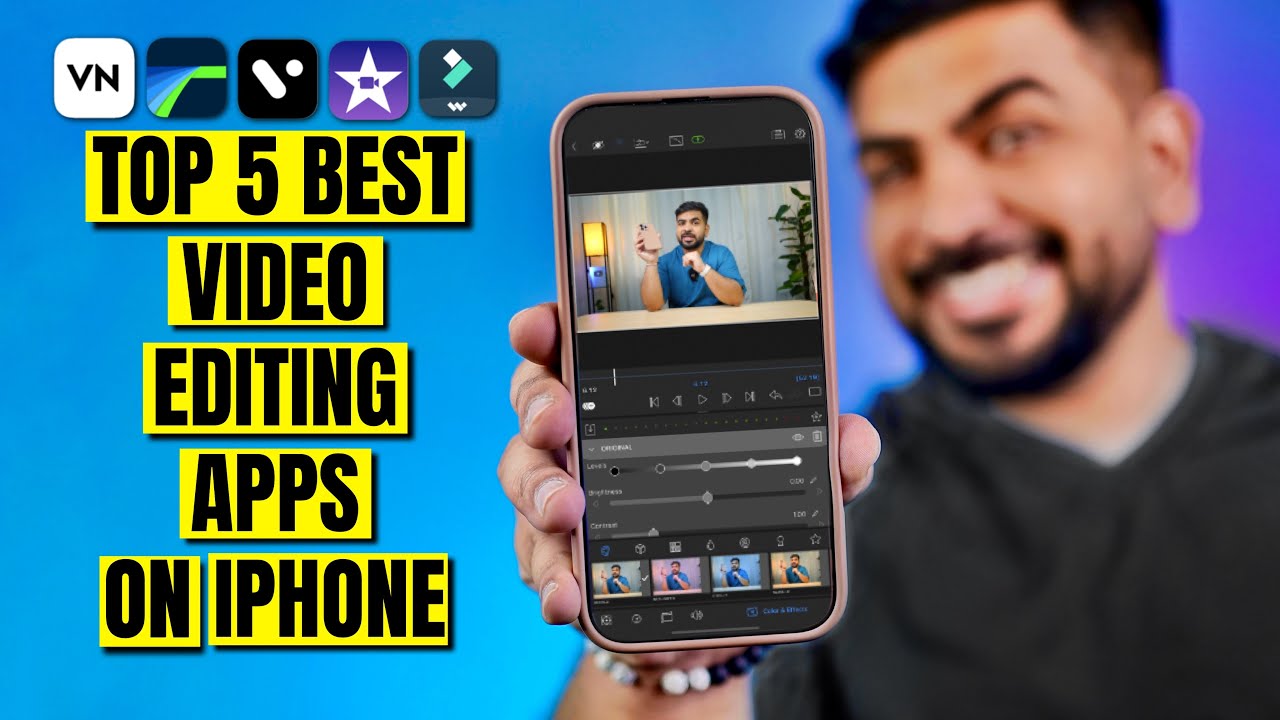 Top 5 Best Video Editing Apps on iPhone in 2025 | iPhone Video Editing ...