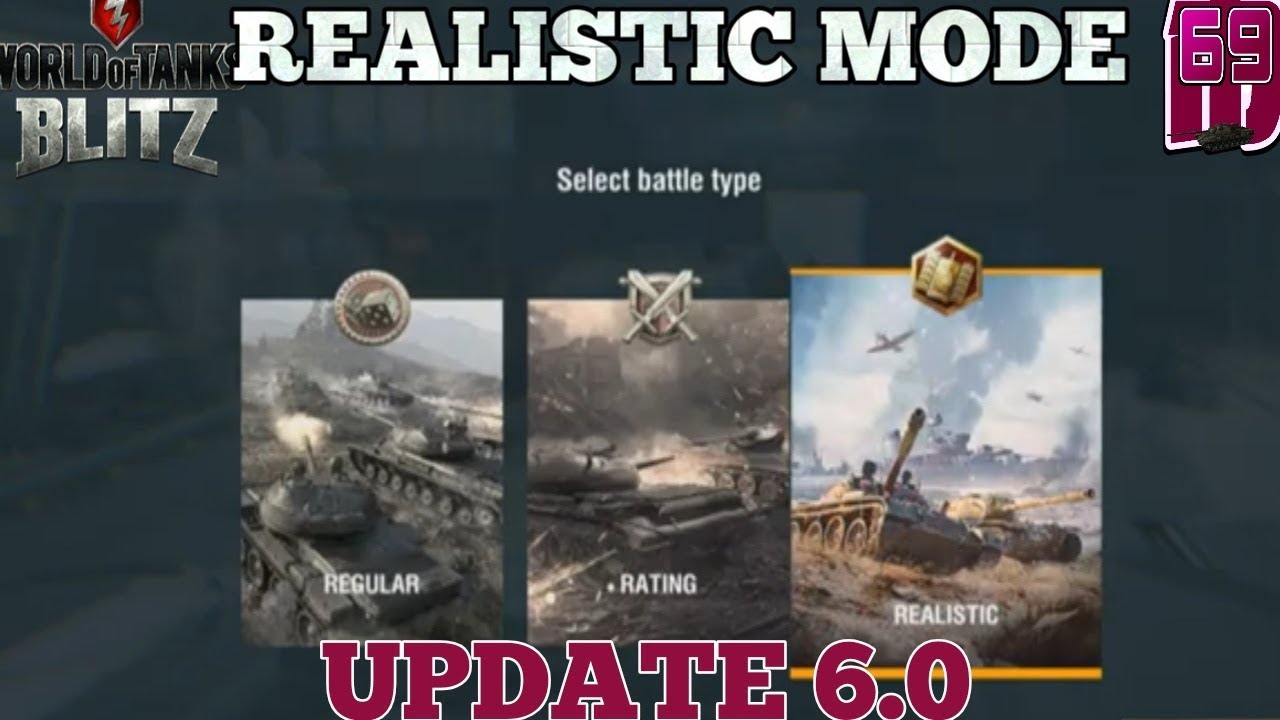 Wot blitz: REALISTIC MODE EXPLAINED - YouTube