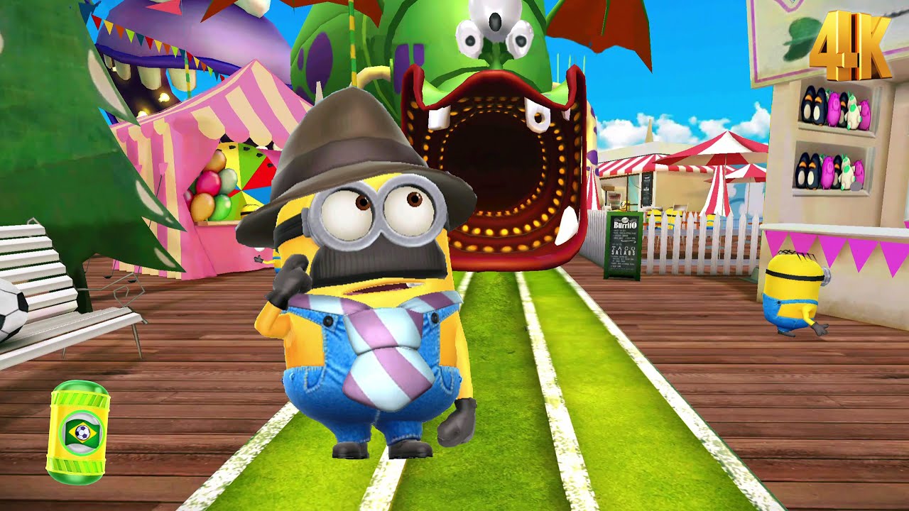 Despicable Me: Minion Rush Gameplay (PC UHD4K 60FPS) Dad Minion on ...