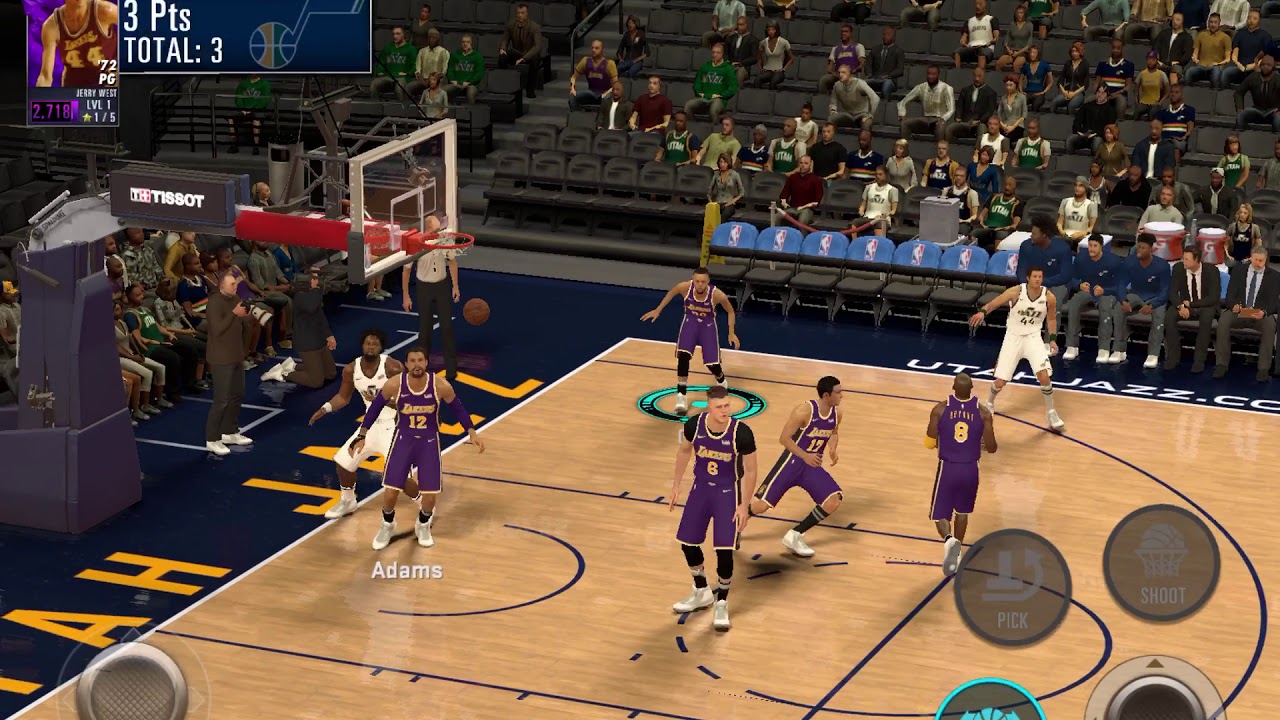 Nba 2k mobile gameplay - YouTube