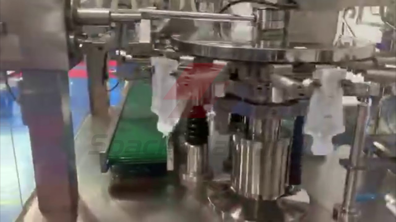 liquid stand up pouch filling packaging machine, doypack packing ...