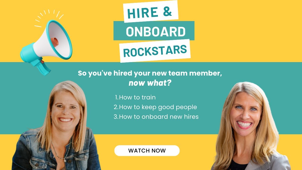 How to Hire and Onboard New Employees Featuring Laura Nelson Front ...