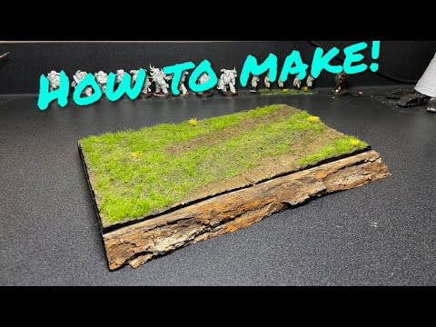 How to make a diorama base. #modelkit #diorama #crafting - YouTube