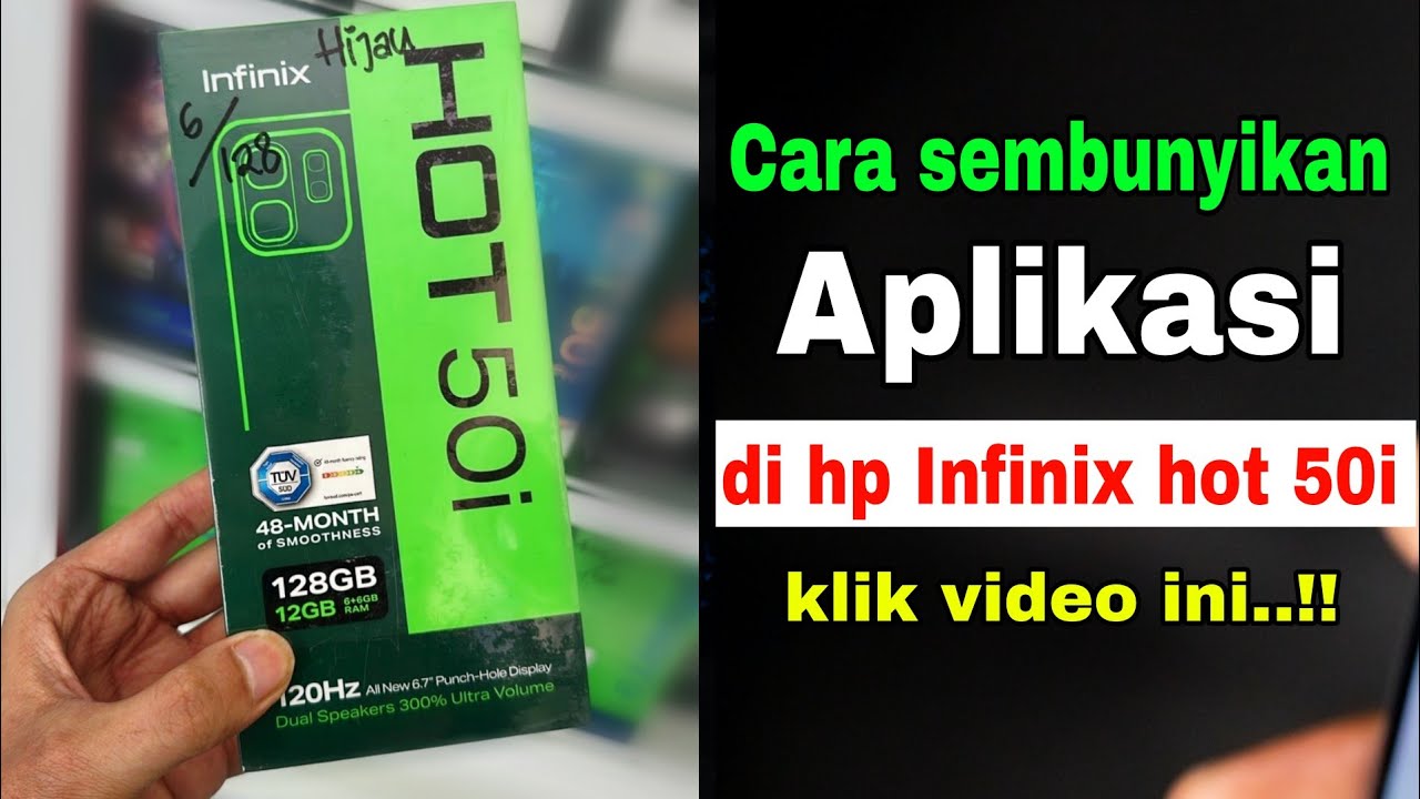 Cara Menyembunyikan aplikasi di hp Infinix hot 50i | kunci aplikasi hp ...