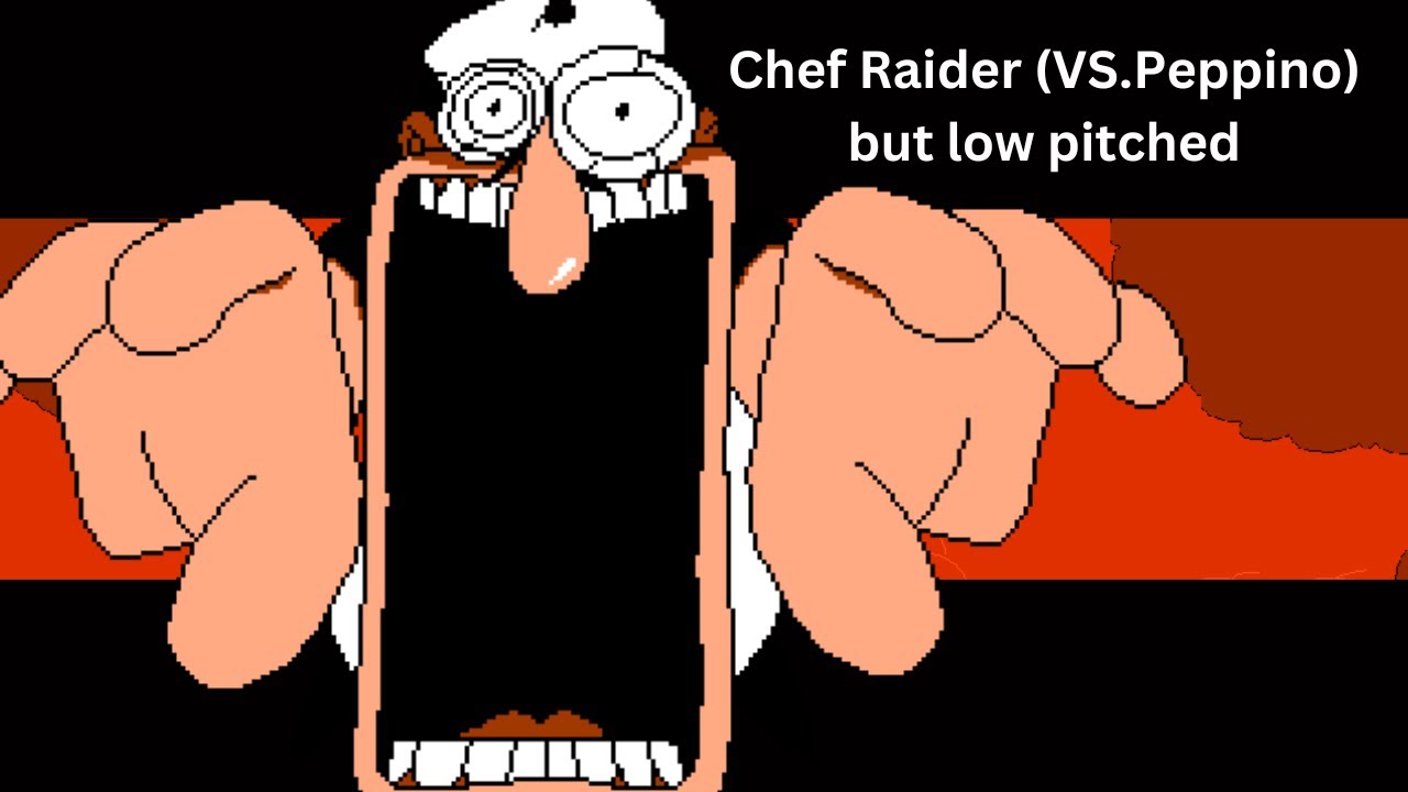 Pizza Tower UST but low pitched: Chef Raider VS Peppino but low pitched ...