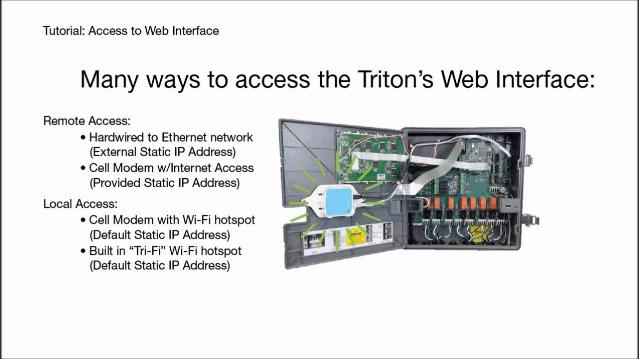 7 Triton- Wi Fi+USB- Web Access - YouTube
