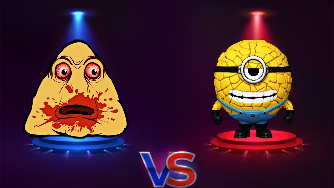 Pou 🆚️ Mega Minions 💪 who will win? 🎶 Tiles hop battle - YouTube