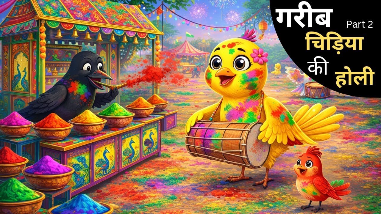Ranu Chidiya Ki Kahani । Chidiya Wala Cartoon । Tuni Acchi Cartoon ...