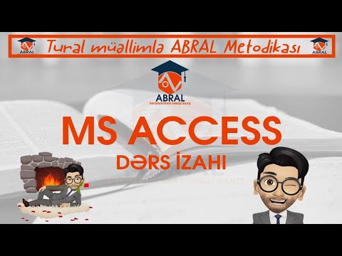 İnformatika MS ACCESS məsələ izahları - Tural müəllim