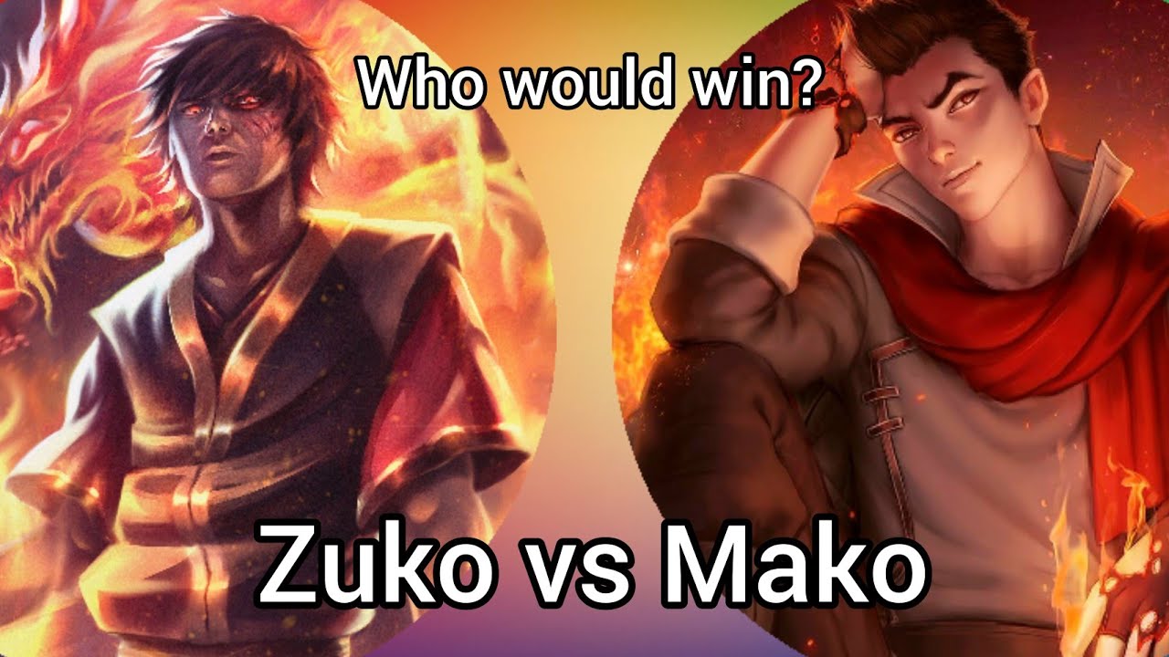 Avatar : Zuko vs Mako - Who would win? - ( ATLA / LOK ) - YouTube