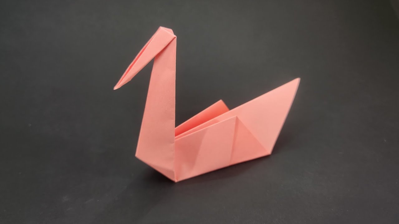 Easy Origami Swan Tutorial 🦢 | How to Make a Paper Swan Step by Step ...
