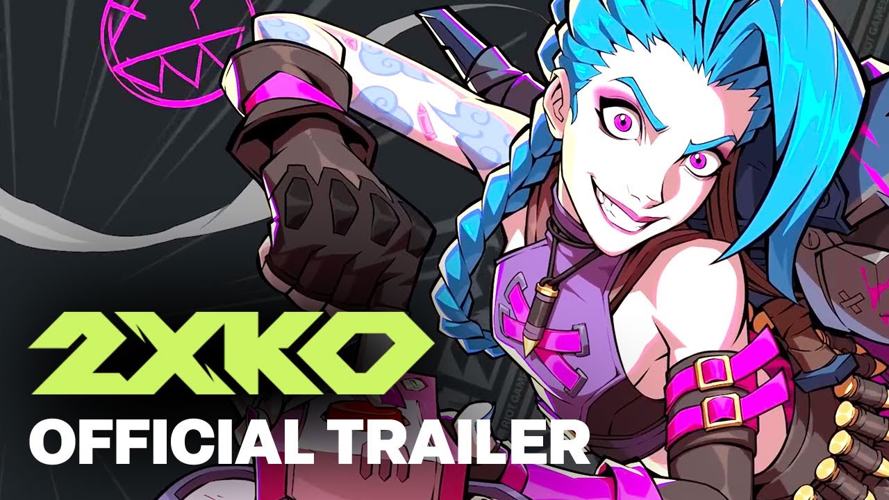 2XKO - Official Jinx Gameplay Reveal Trailer - YouTube