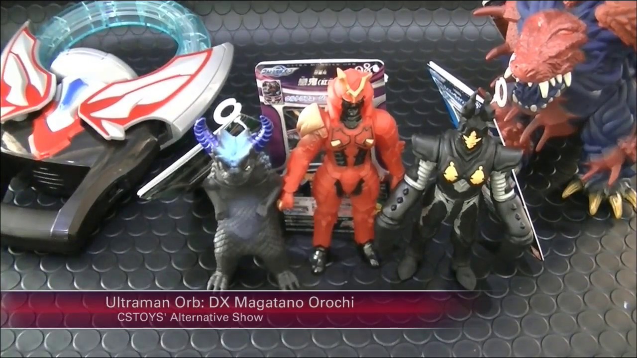 Ultraman Orb: DX Magatano Orochi with DX Ohb Ring - YouTube