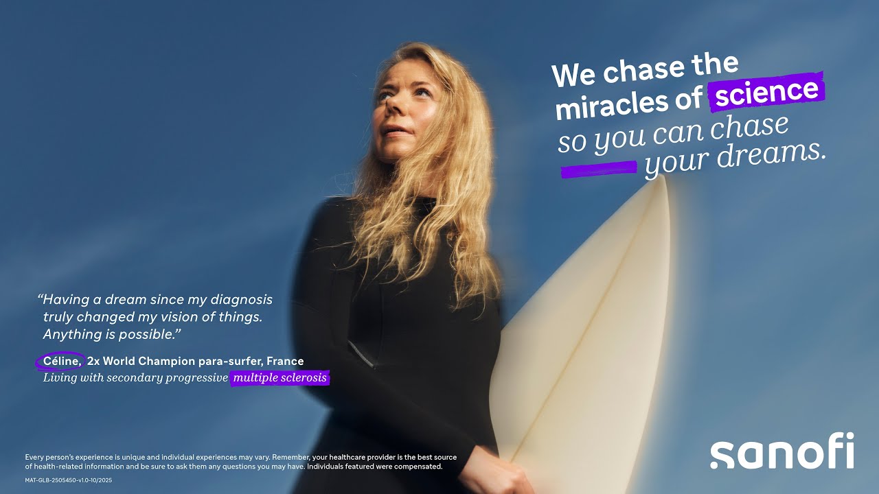 Meet Céline, Living with multiple sclerosis | Sanofi – Chasing Miracles ...