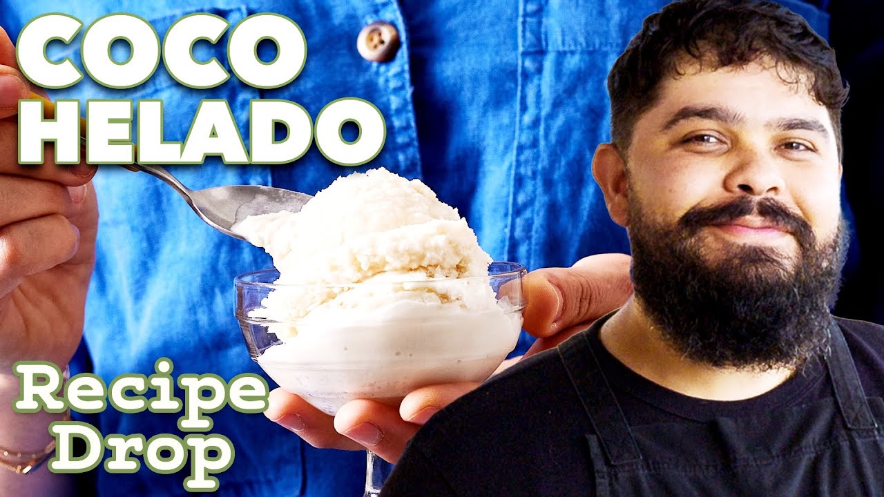 Refreshing Icy, Creamy Coco Helado (Puerto Rican Coconut Sorbet ...