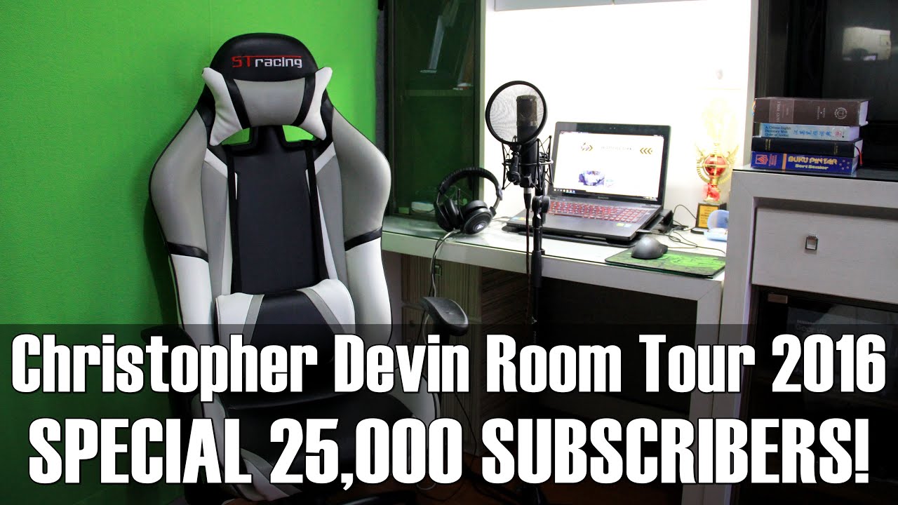 Christopher Devin Room Tour 2016 - SPECIAL 25,000 SUBSCRIBERS! - YouTube