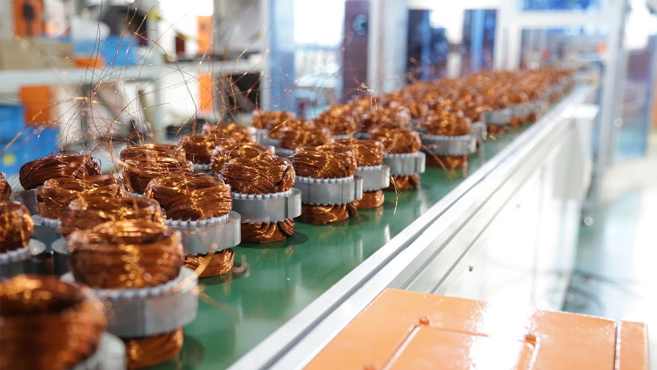 Electric Motor Making Process_How to Make a Small Pump Motor in China ...