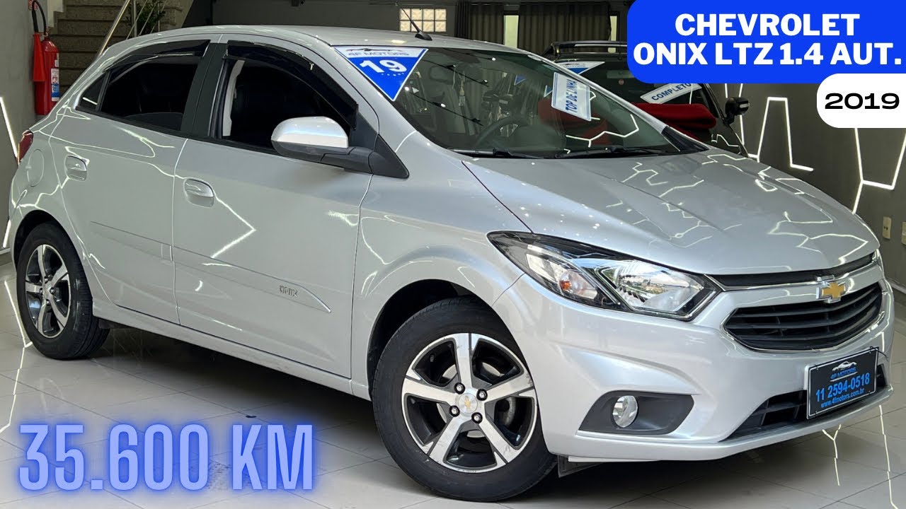 Chevrolet Onix LTZ 1.4 AUT. 2019 @4fmotors BAIXO KM !!! - YouTube