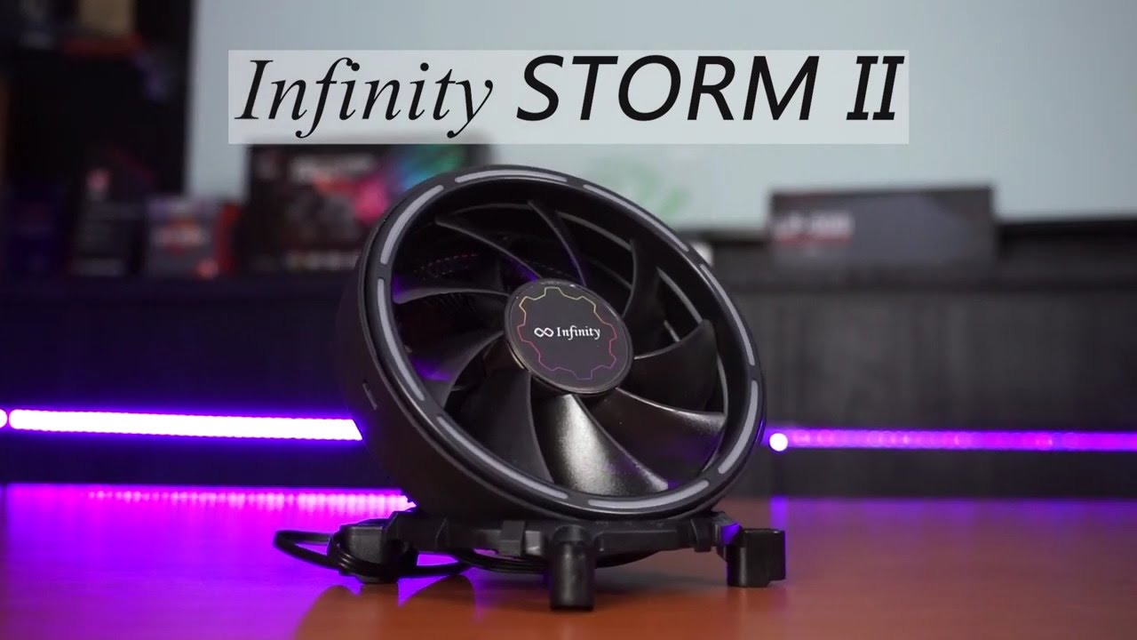 Infinity Storm 2 (Storm II) CPU Fan Cooler - YouTube