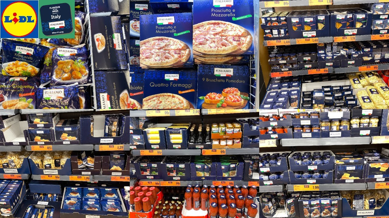 FLAVOUR OF THE WEEK: ITALY AT LIDL FROM THURSDAY 17 FEB 2022 | LIDL ...