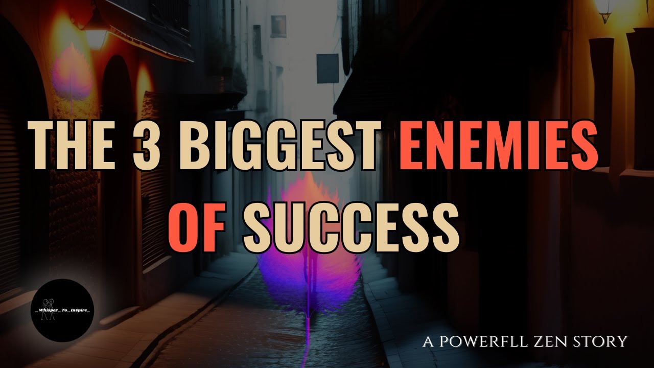The 3 Biggest Enemies of Success | A Zen Motivational Story \That Will ...