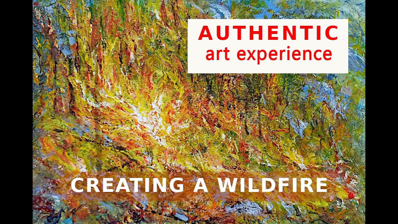 How to paint a Wild Fire. For the serious artist, or seriously ...