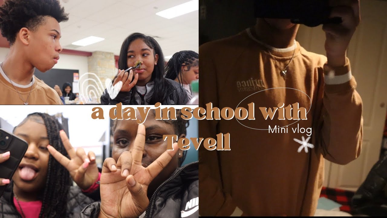 A day in school with Tevell 🤎|| Tevell TV|| - YouTube
