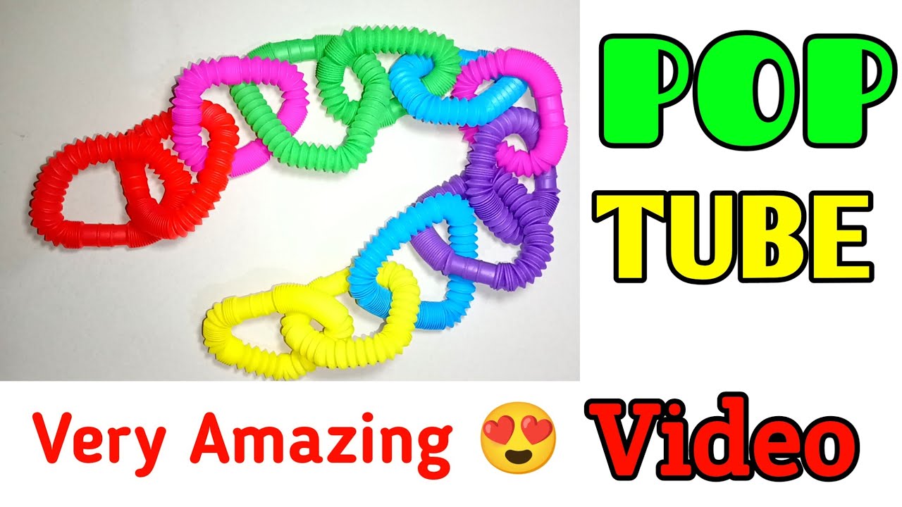 📍Very Amazing Pop Tube Video | Pop Tube Fidgets 🚀 #asmr #diy #trending ...