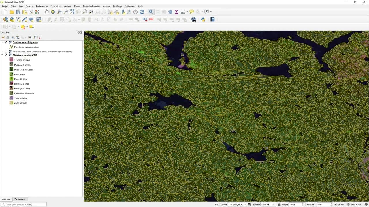 Tutoriel 11 Utiliser un service de cartographie Web dans QGIS et ArcMap - YouTube