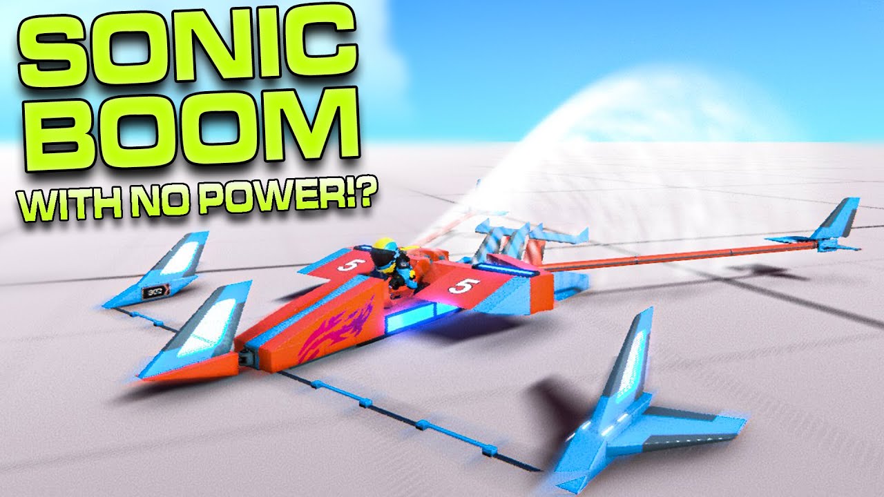 BREAKING The SOUND BARRIER With NO POWER Source! - YouTube