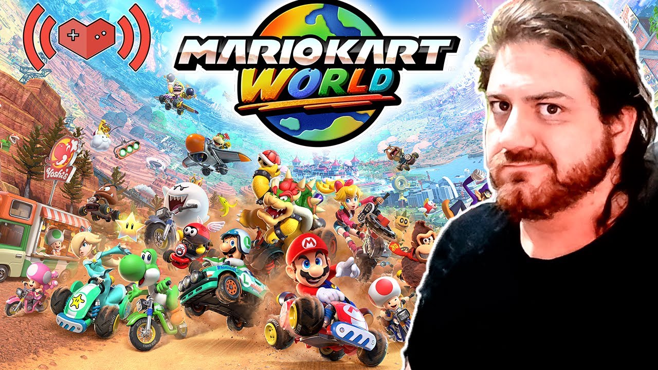 I AM SPEED! | First time playing Mario Kart World! - YouTube