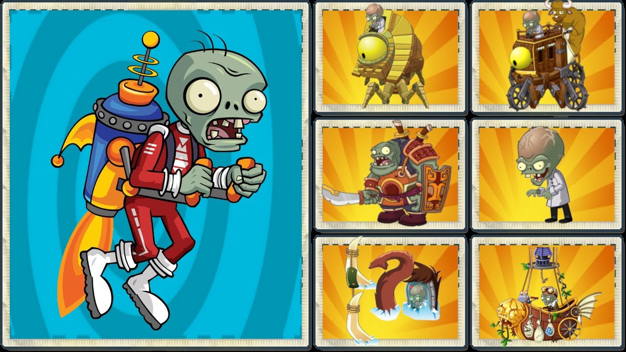 Plants vs Zombies 2 I, Zombie Jetpack Zombie vs Zomboss | MrongerPvZ2 ...