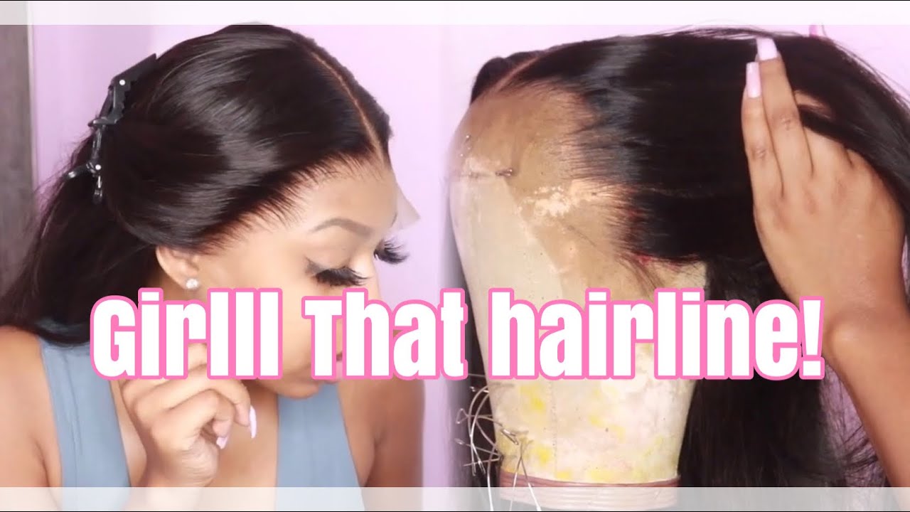 NEW T Part Closure Wig Install; But Frontal Like! the most low ...