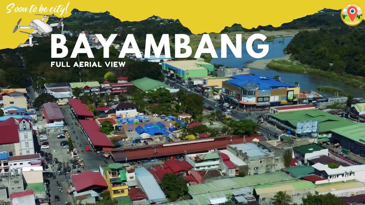 BALON BAYAMBANG Pangasinan Aerial View | Drone Footage - YouTube