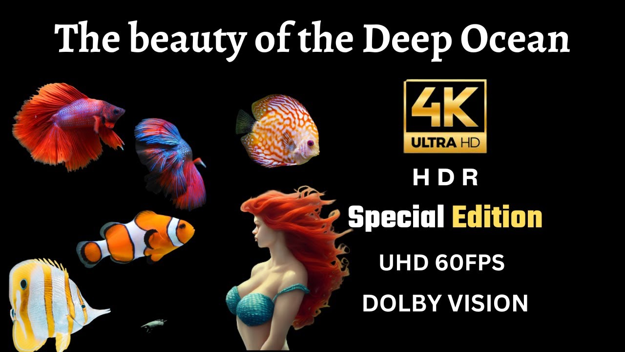 Exploring the Hidden Beauty of the Deep Ocean 4K HDR 60 FPS Dolby ...