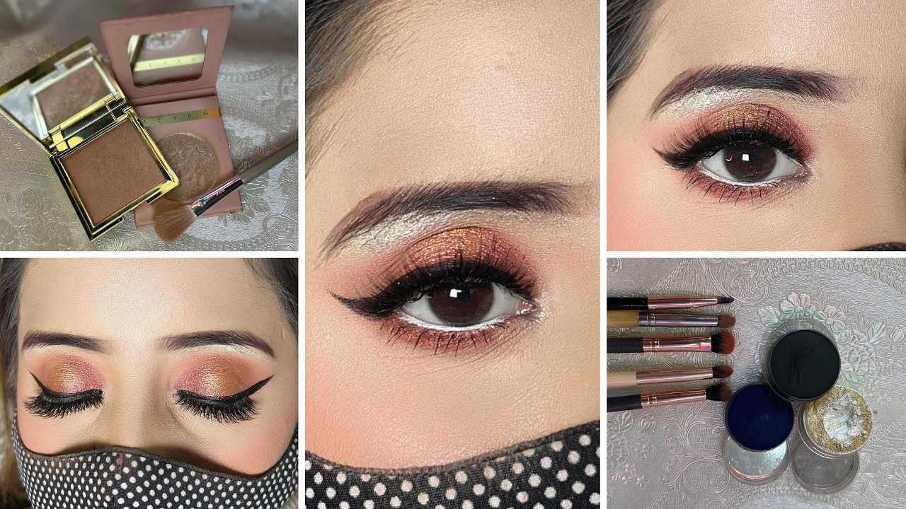 Eye makeup tutorial for beginners | Advance bridal makeup tutorial ...