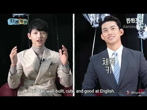 [ENG] 'VINCENZO' Song Joongki Jeon Yeobin Ok Taecyeon tvN Interview | 송중기X전여빈X옥택연 티벤캐뷰 #빈센조