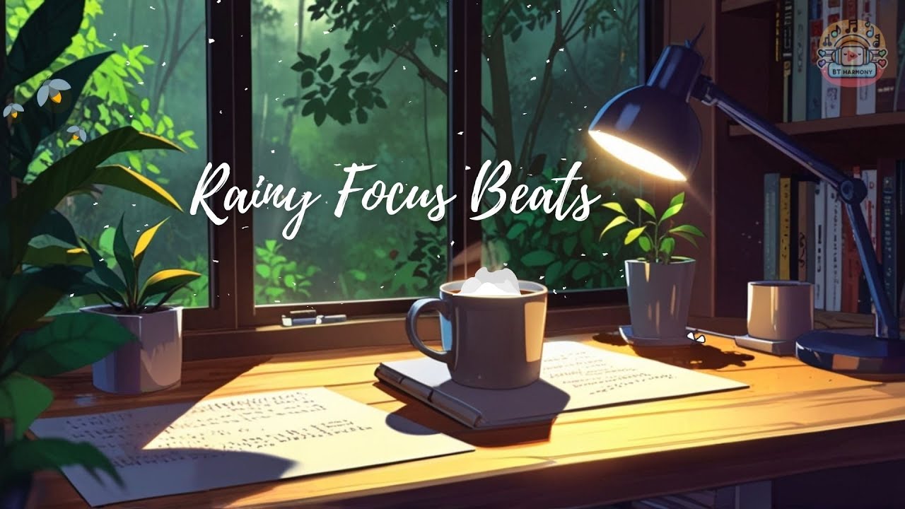 Ultimate Motivational Study Music 1 Hour | Rain Sounds & Lofi Beats for ...