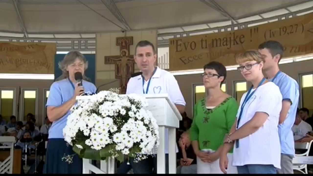 Mario Cucciardi aus Malta - Jugendfestival in Medjugorje 2014 - YouTube