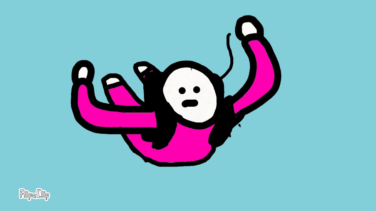 SAUT EN PARACHUTE ! (Animation 2D ) partie 1 - YouTube