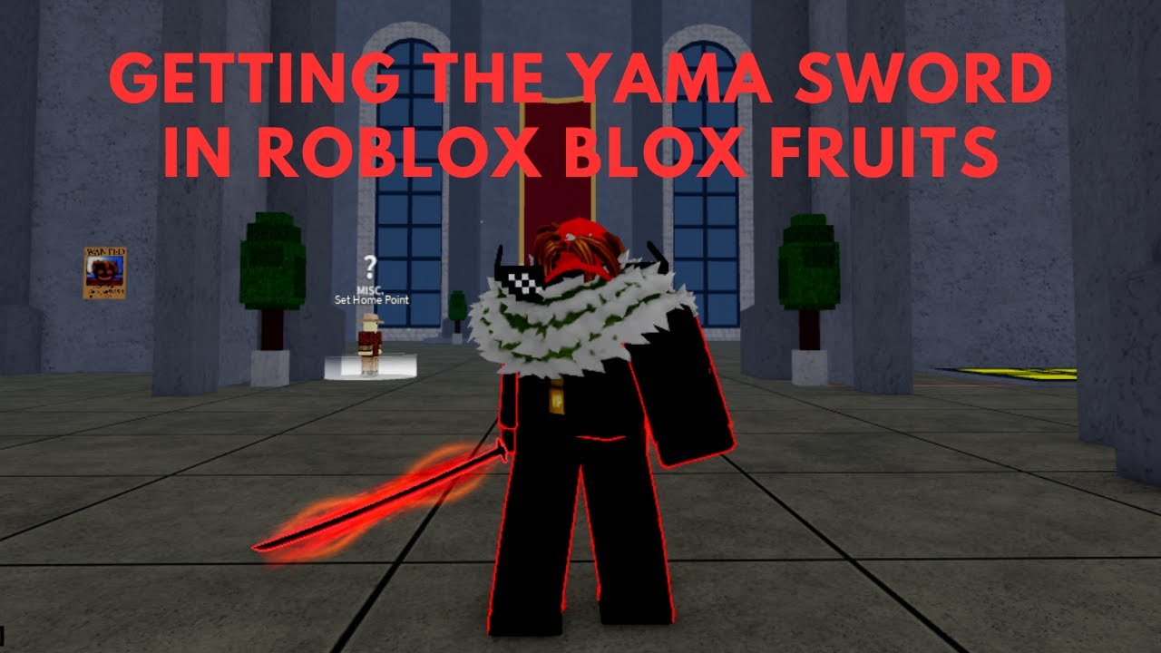 Getting The Yama Sword In Roblox Blox Fruits - YouTube