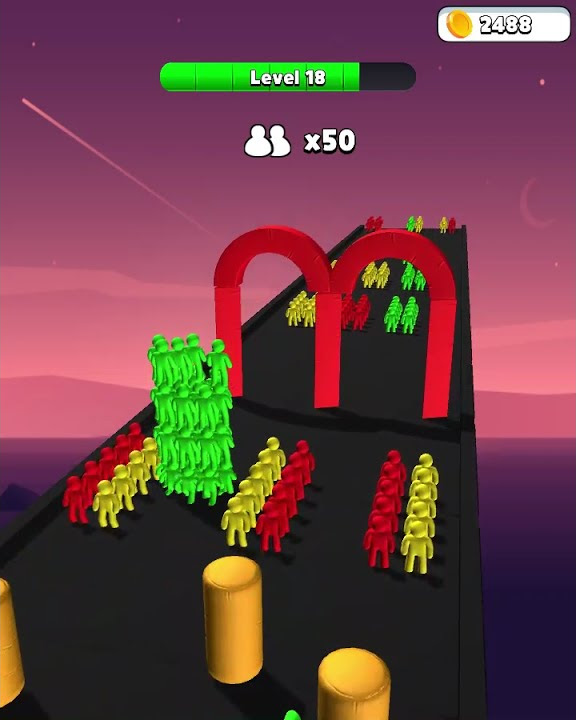 Stacky People Hyper Casual Unity Game - YouTube